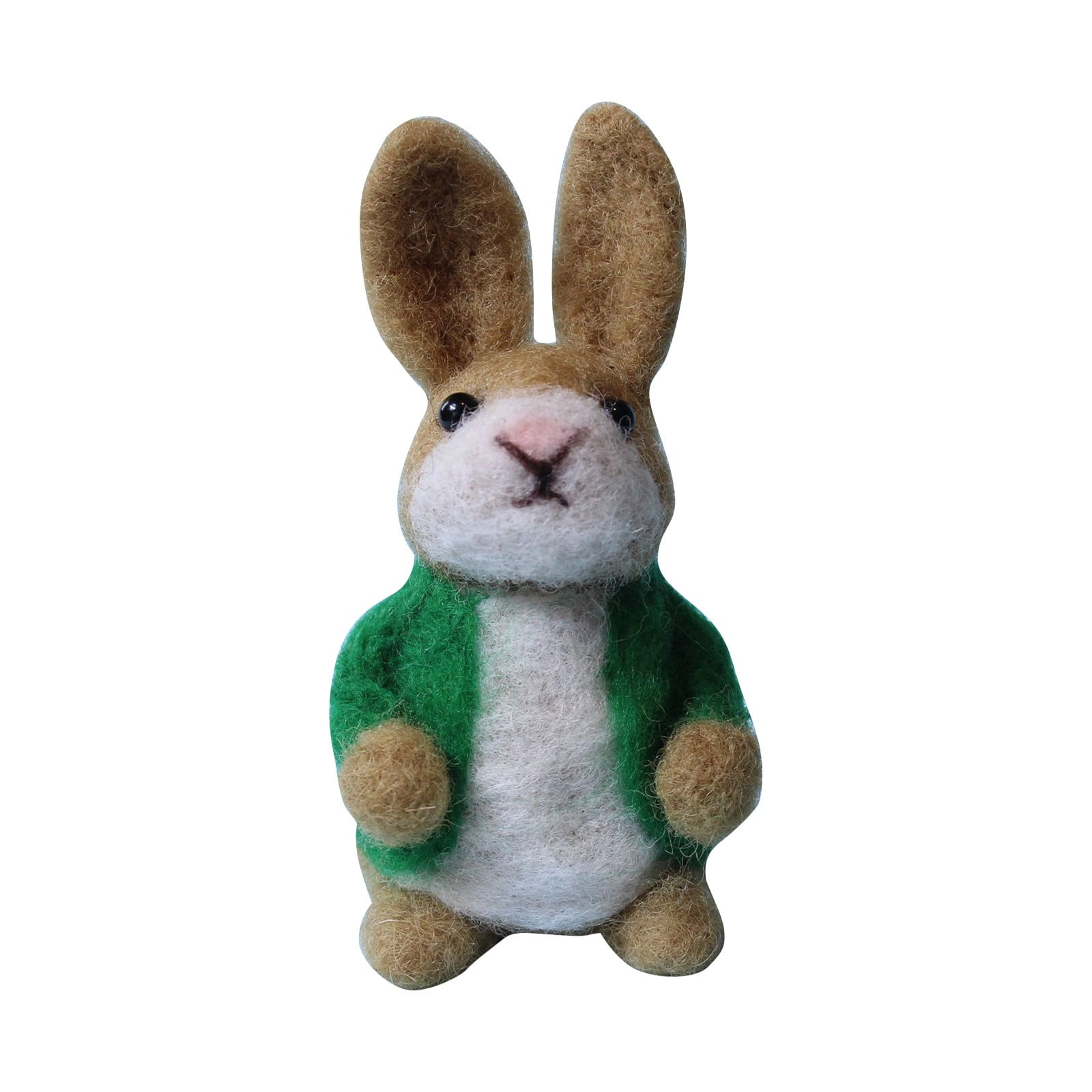 Guvpev Wool Felt Peter Bunny Toys, 2.75" Soft Rabbit Stuffed Wool Felt ...