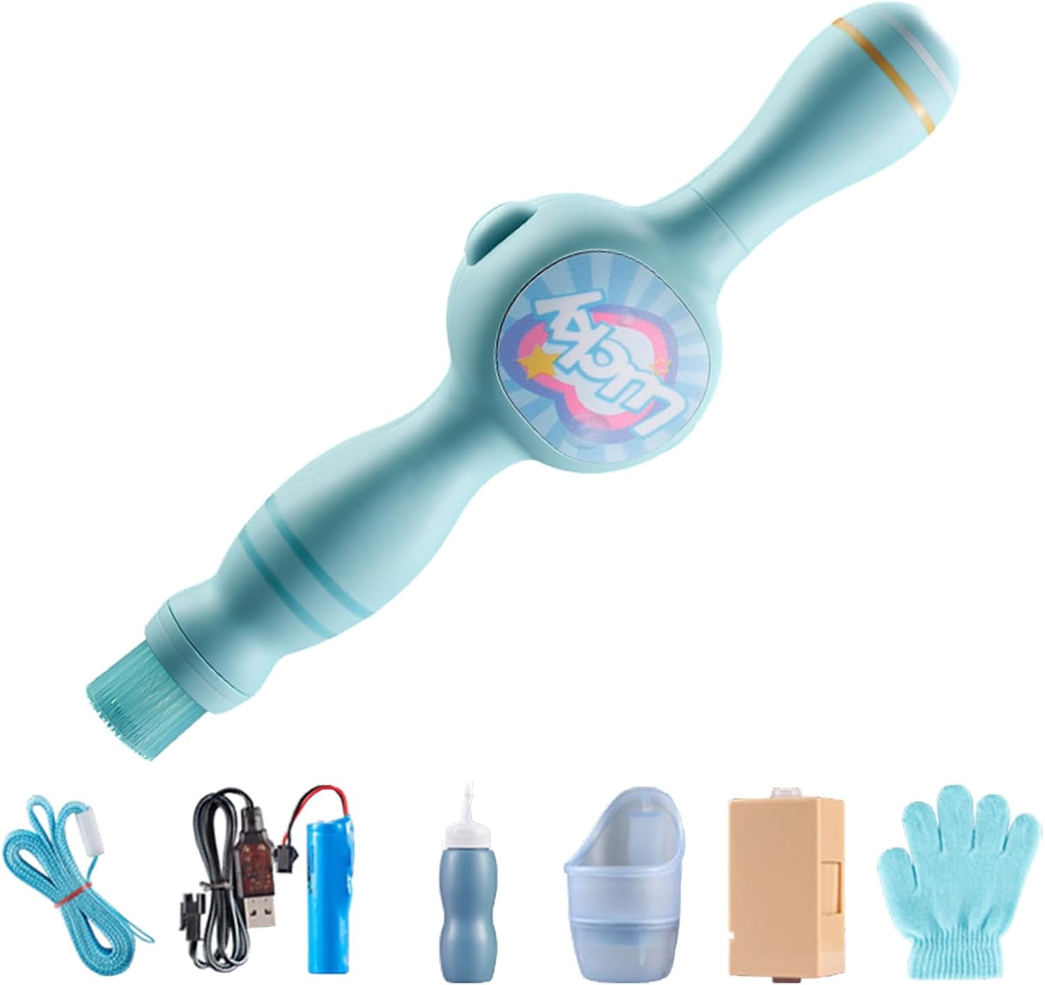 Guvpev Elastic Bubble Fog Wand, Smoke Bubble Machine, Colorful Smoke ...