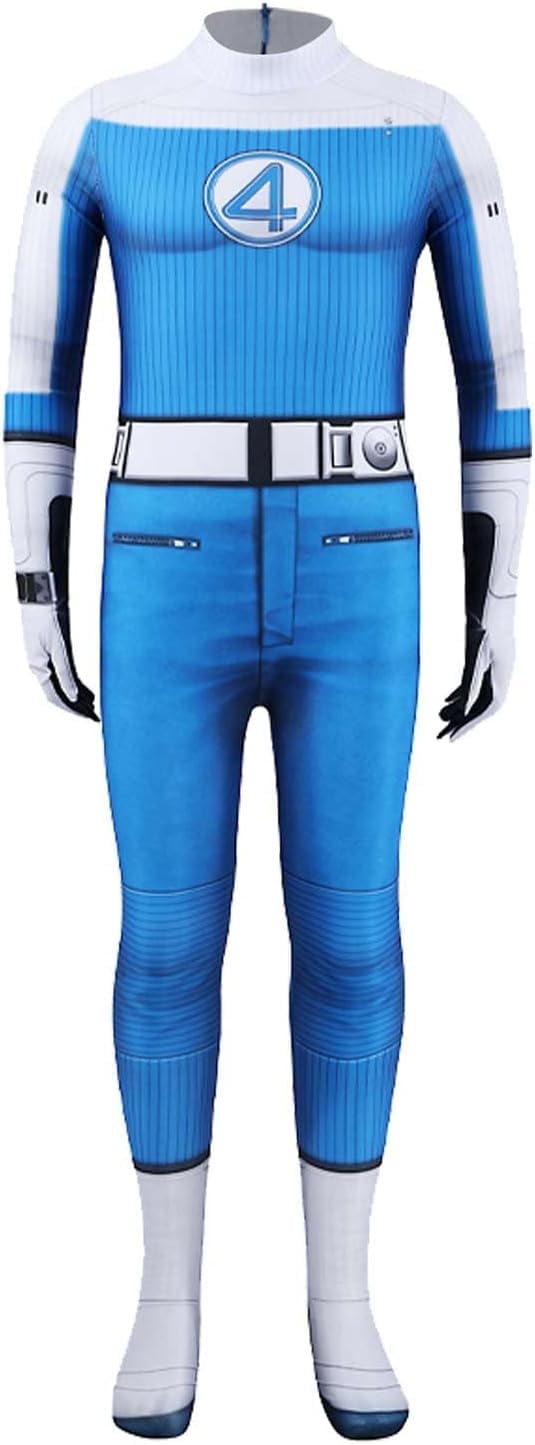 Guvpev The Fan-tastic Four: First Steps Costume for Adults Superhero ...