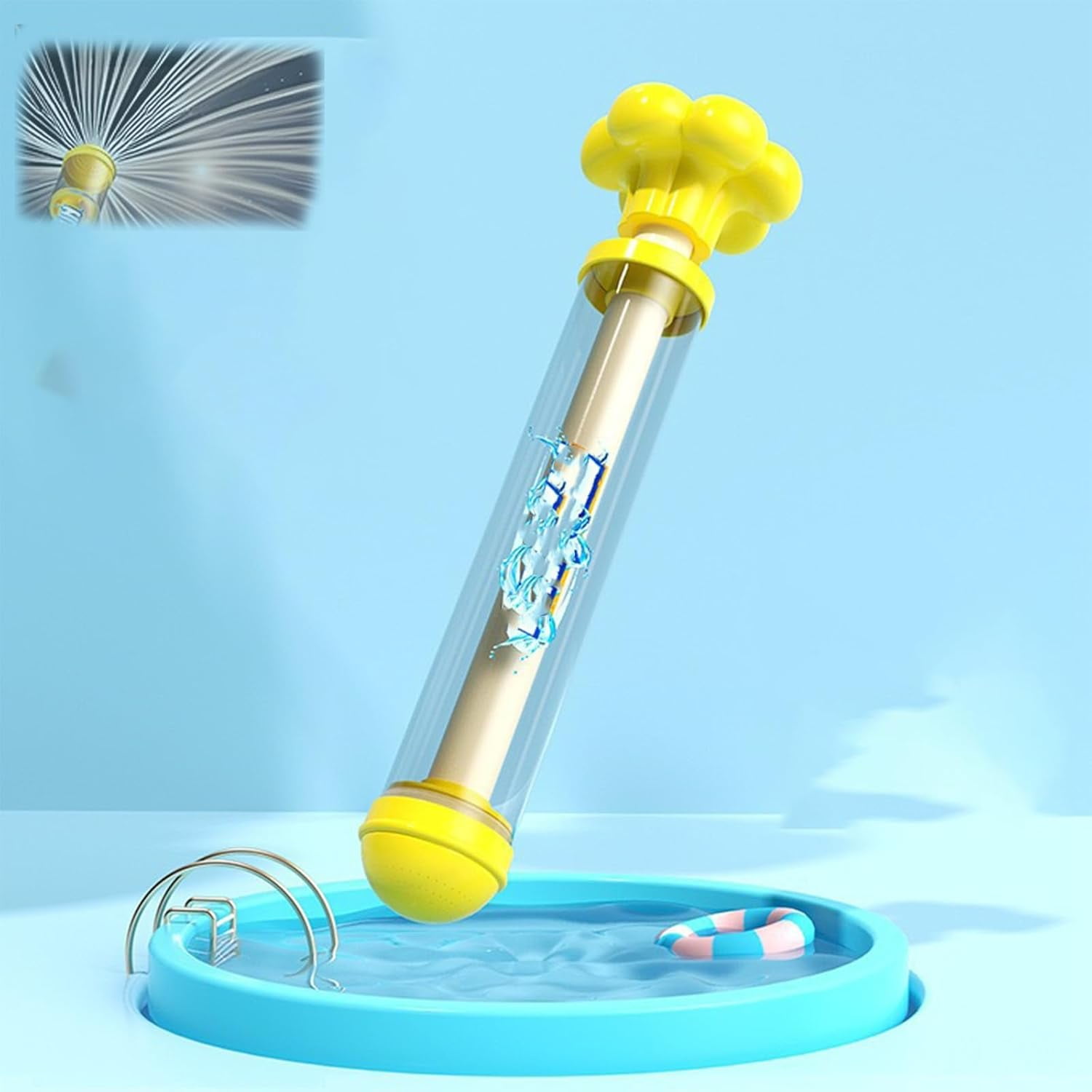 Guvpev Firework Water Gun, Firework Water Spray Gun, High Pressure Pull ...