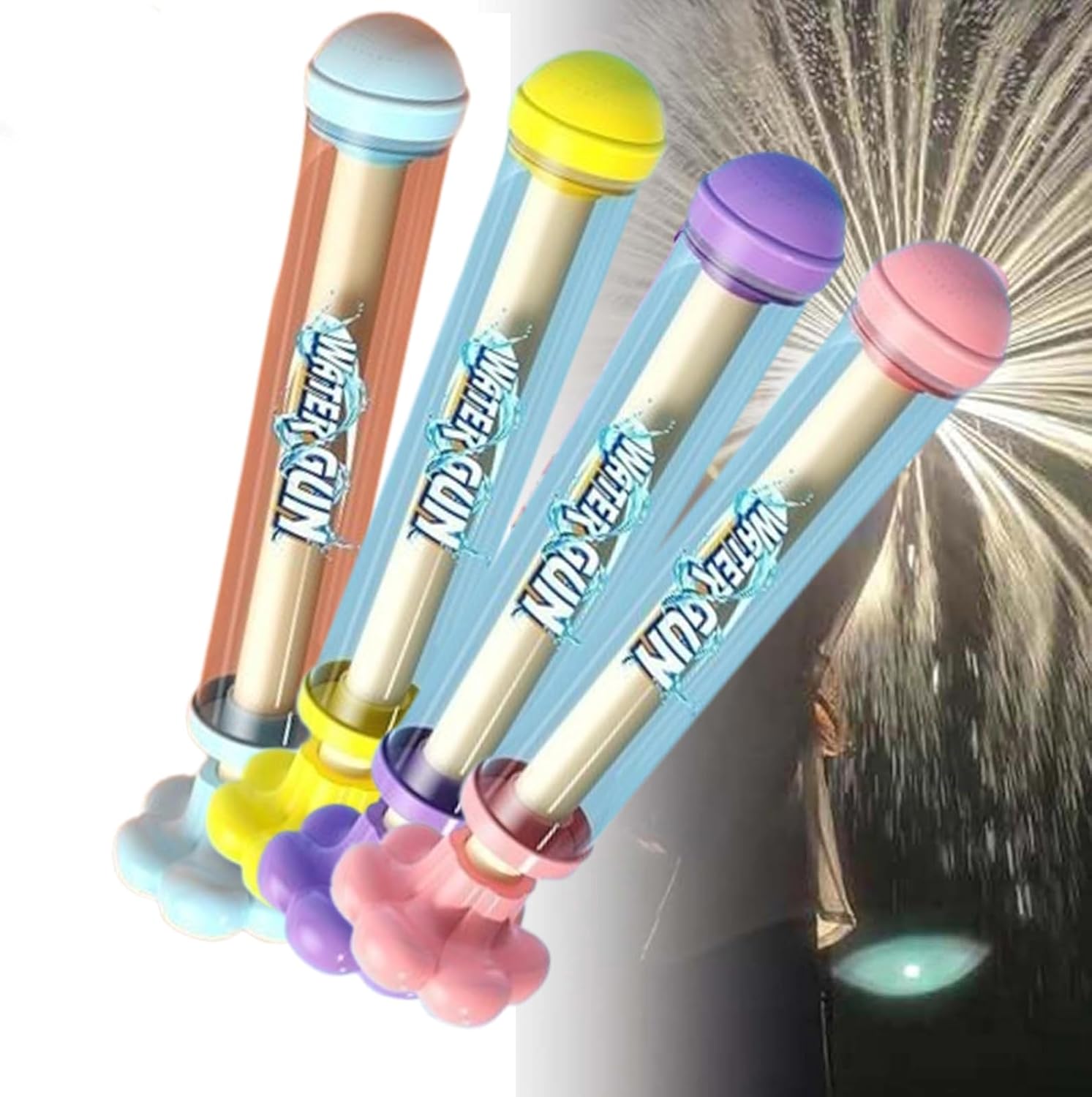 Guvpev Firework Water Gun, Romantic Firework Water Spray Gun, Romantic ...