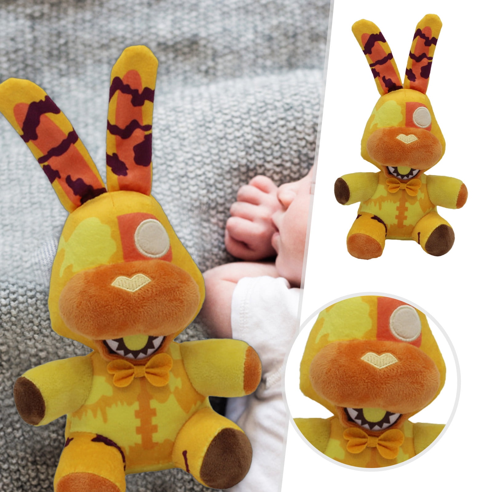 Guvpev Five Nights at Freddy's Plush, 7.8" FNAF Plush, FNAF Security ...