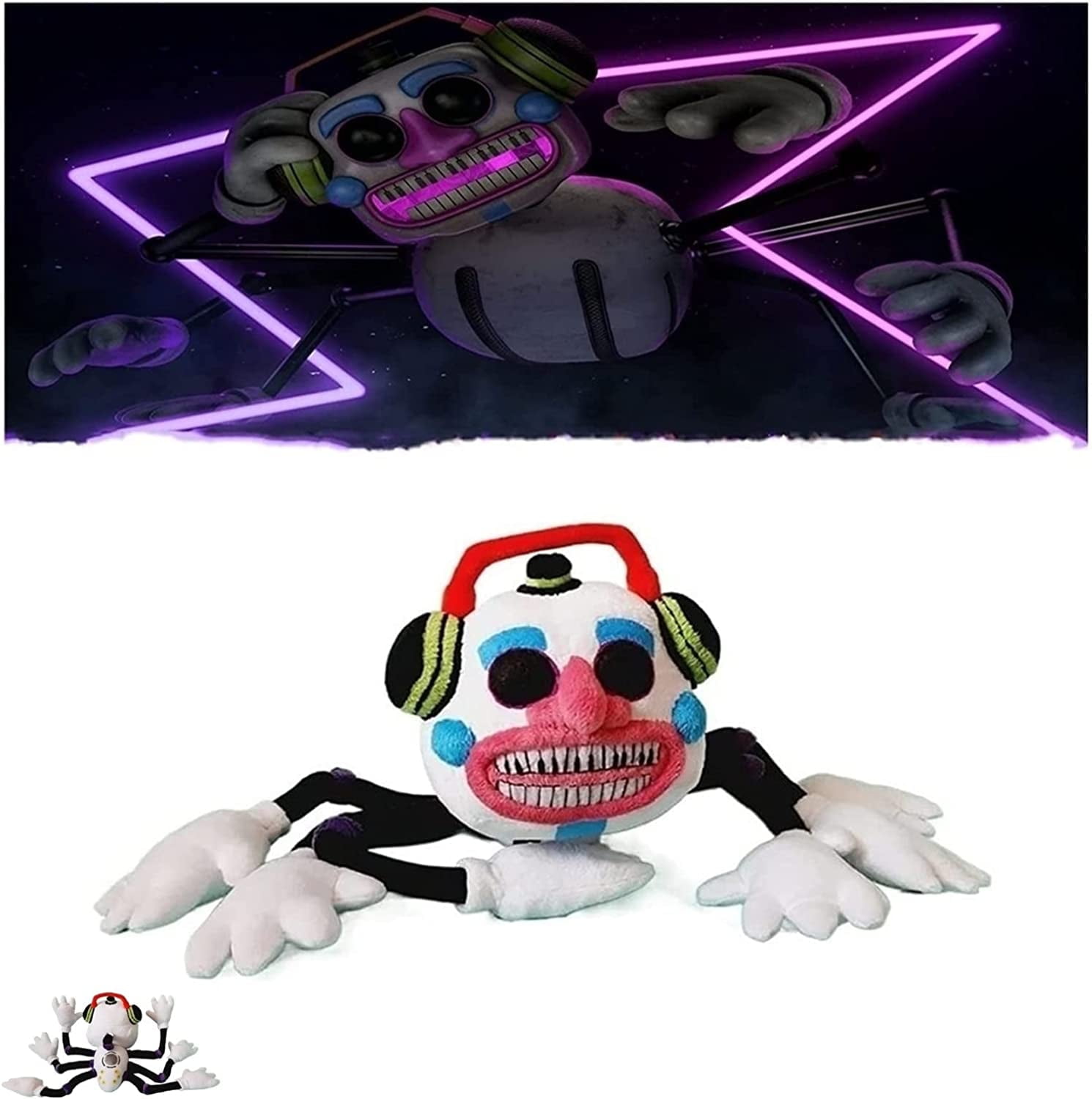 Guvpev Five Nights at Freddy's FNAF Dj Music Man Plush Toy, 11.8 ...