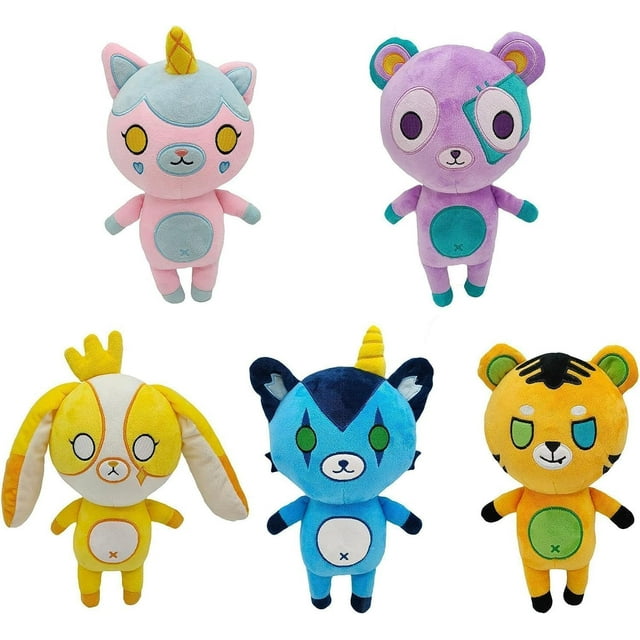 Guvpev Funneh Teddy Bear Krew Plush Toys - 5Pcs Ultrasoft Krew Teddy ...