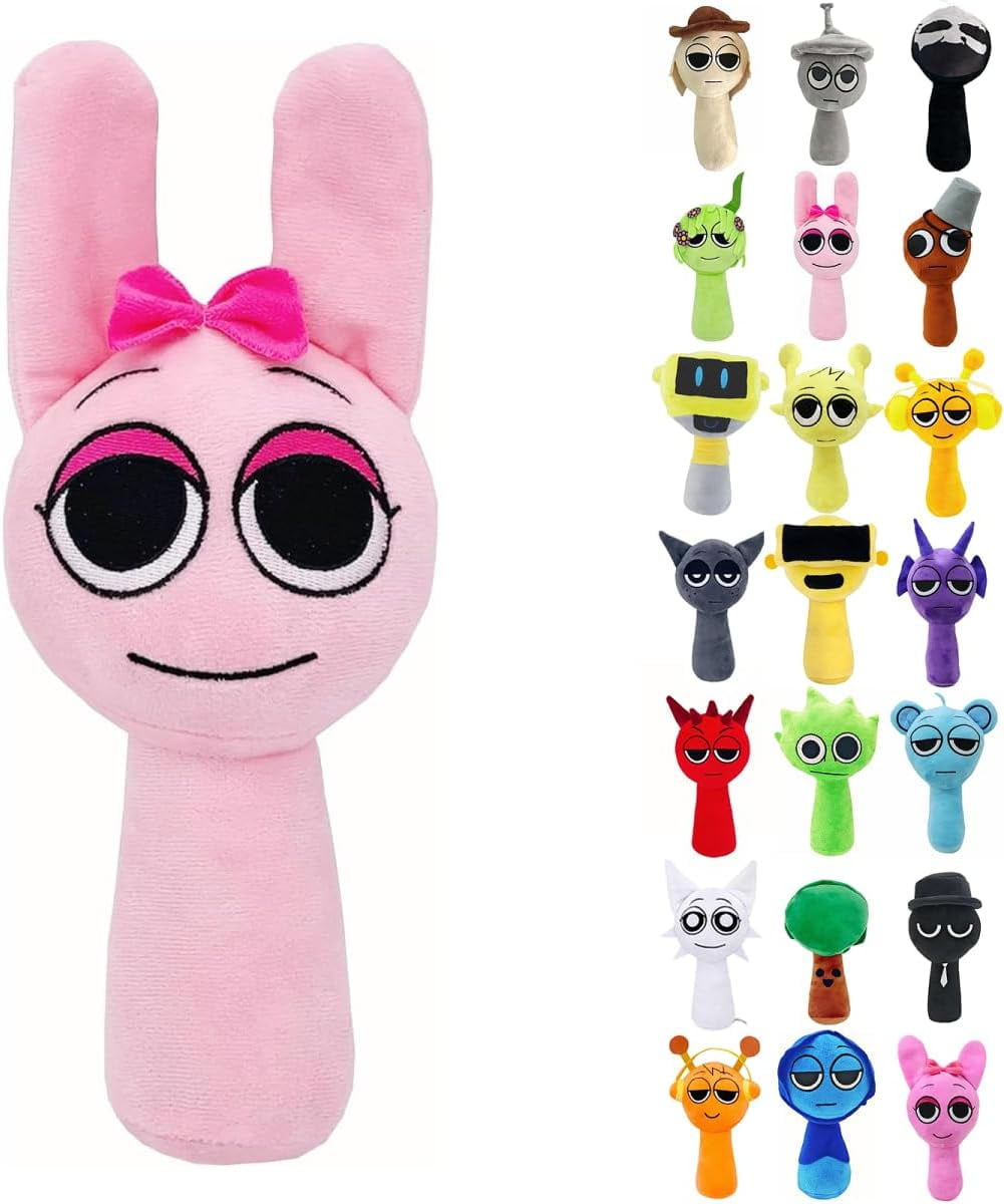 Customer reviews for Guvpev Incredibox Sprunki Toys, 7.8" Pinki Plush ...