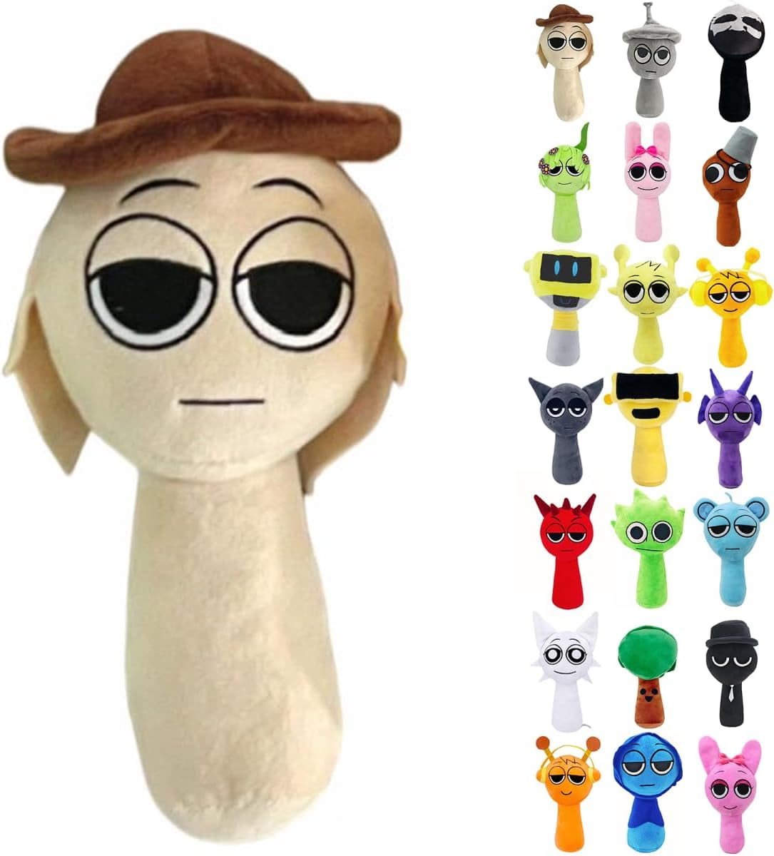 Customer reviews for Guvpev Incredibox Sprunki Toys, 7.8" Tunner Plush ...