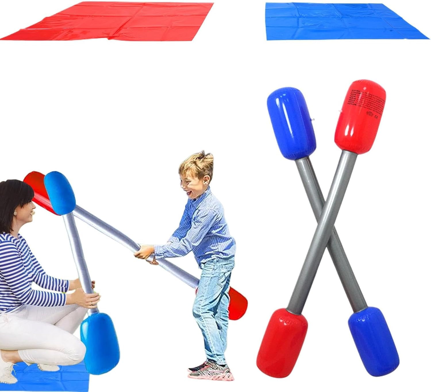 Guvpev Inflatable Gladiator Games | Inflatable Gladiator Game Set ...