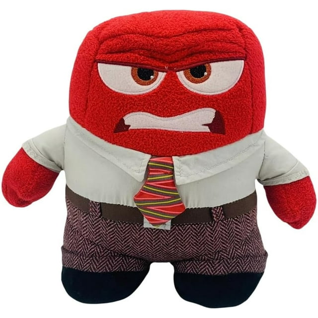 Guvpev Inside Out 2 Plush, 10" Anger Plushies Toy for TV Movie Fans ...