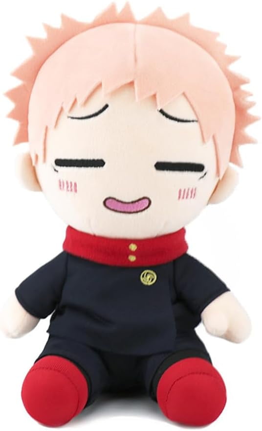 Guvpev Jujutsu Kaisen Anime Figure Dolls, 9" Yuji Itadori Plushies ...
