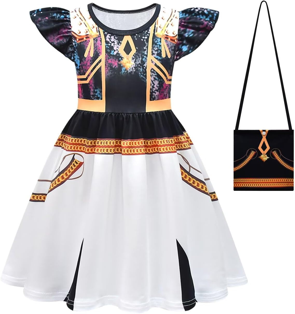Guvpev KPop Demon Hunters Huntrix Princess Dress, Halloween Costumes for Girls, Rumi/Zoey/Mira ...