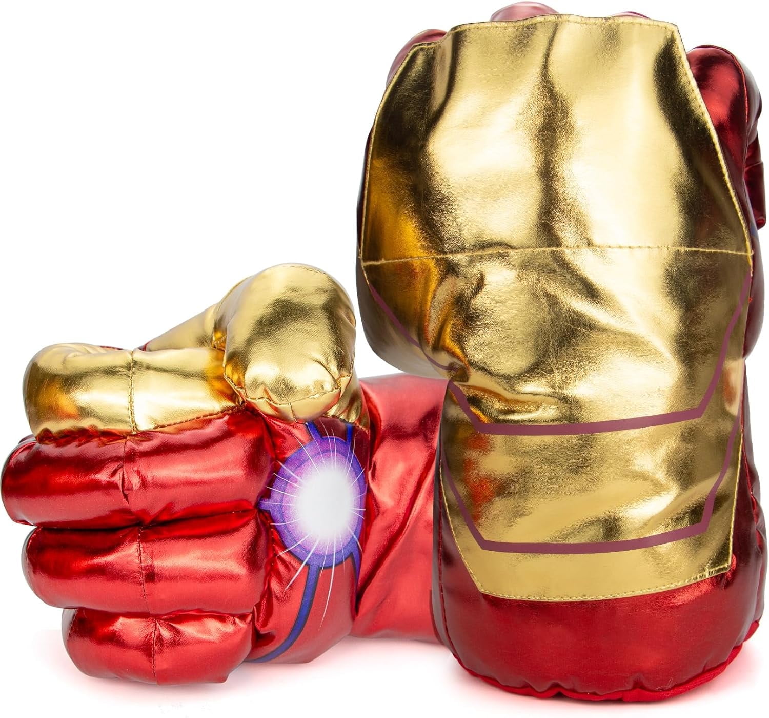 Guvpev Kids Superhero Gloves, Iron-Man Fists, Superhero Hands Gloves ...