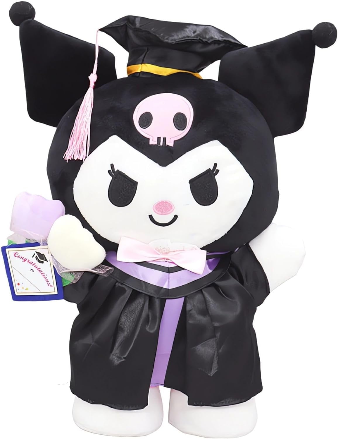 Guvpev Kuromi Plush Graduation Decorations 2025, 13.7" Cartoon Kuromi ...