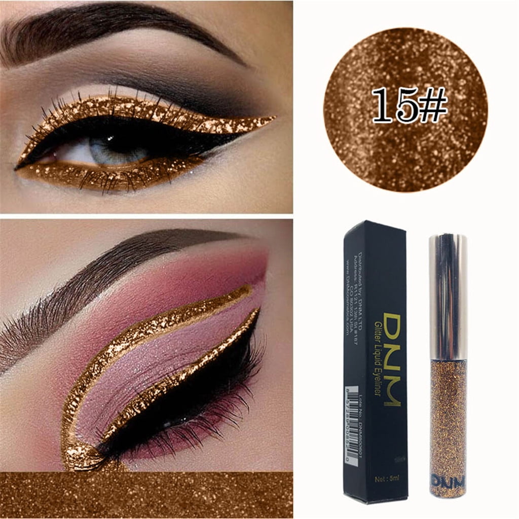 Guvpev Long Lasting Waterproof Shining Shimmer Glitter Liquid Eyeshadow ...