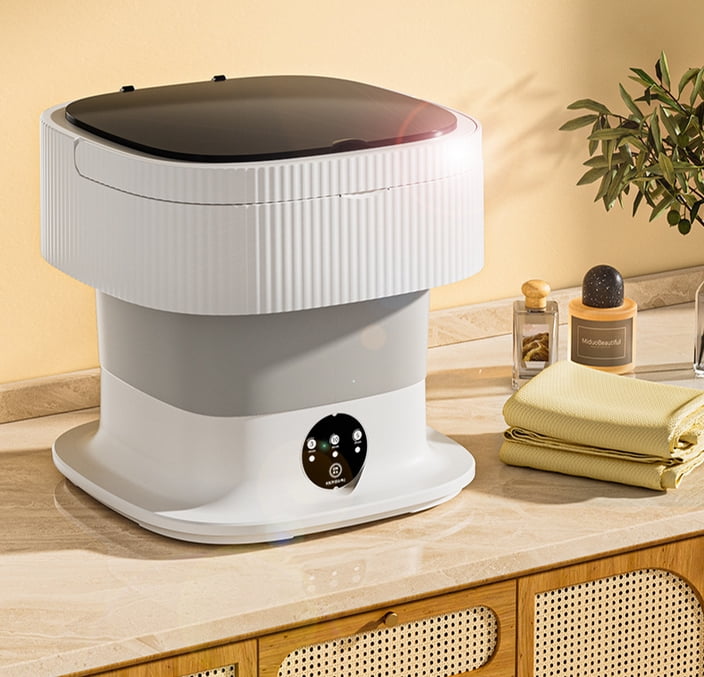 Guvpev Mini Washing Machine, 10L Portable Mini Washer Machine, Portable ...