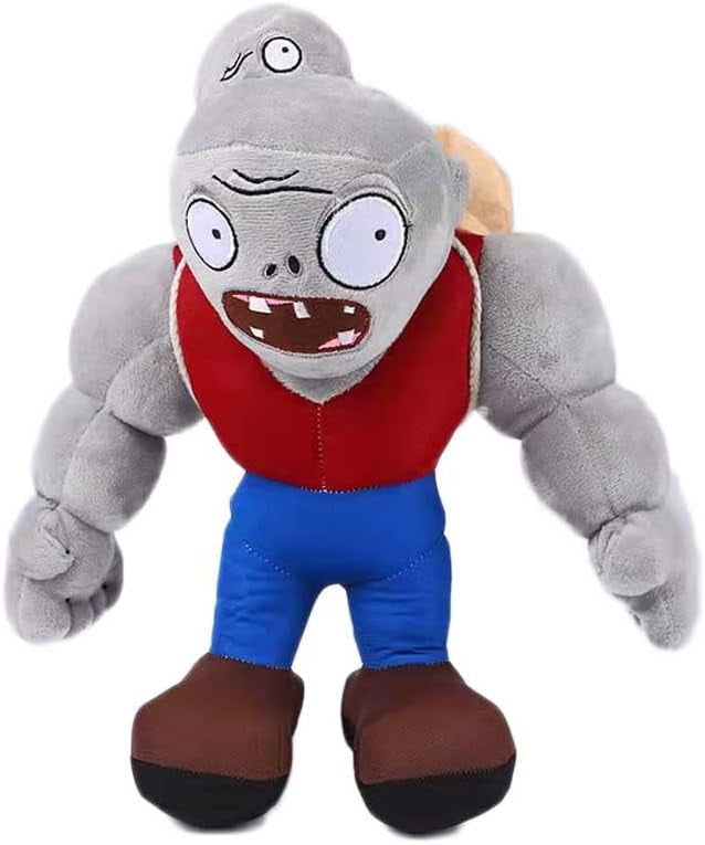 Guvpev Plants Vs Zombies Plush-Come with 50pcs Stickers, PVZ Figures ...