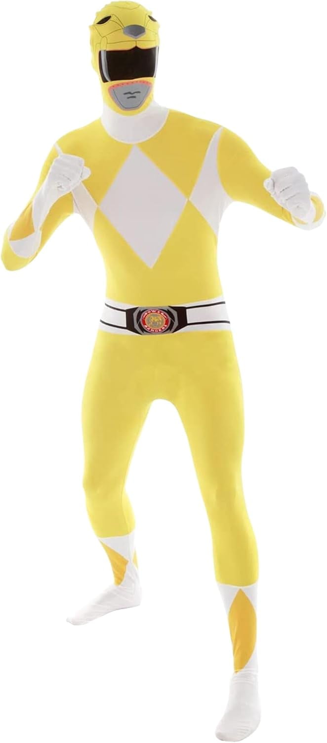 Guvpev Power Ranger Costume, Trini Kwan Deluxe Zentai Costume ...