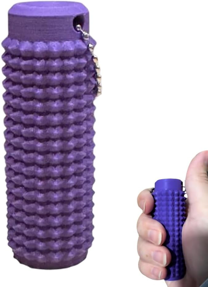 Guvpev Spiky Grippie Stim Keychain, Roller Spiky Grippie Stim Keyring, Little Ouchies Pain ...