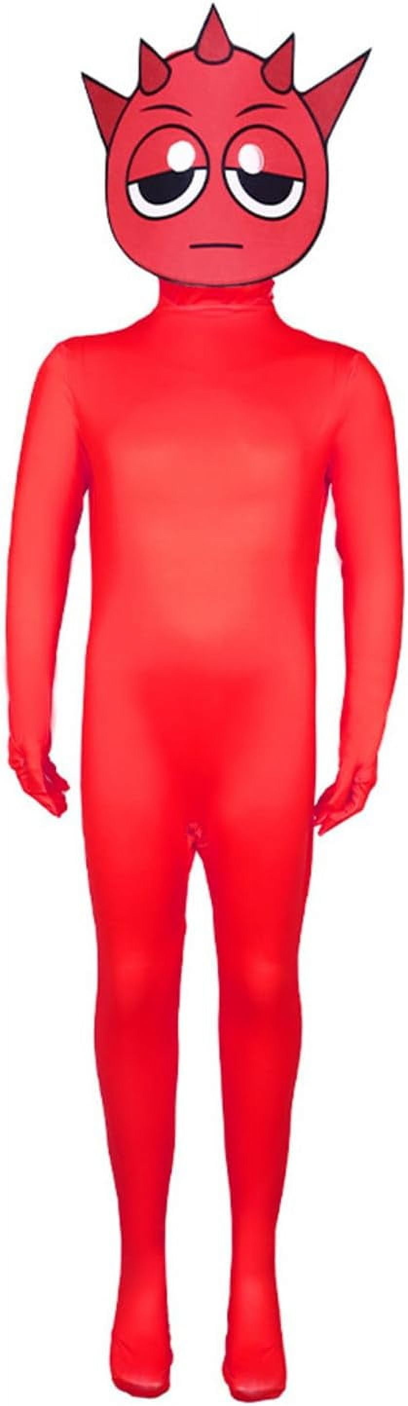 Guvpev Sprunki Raddy Costume, Full Body Suit Unisex Zentai Halloween ...