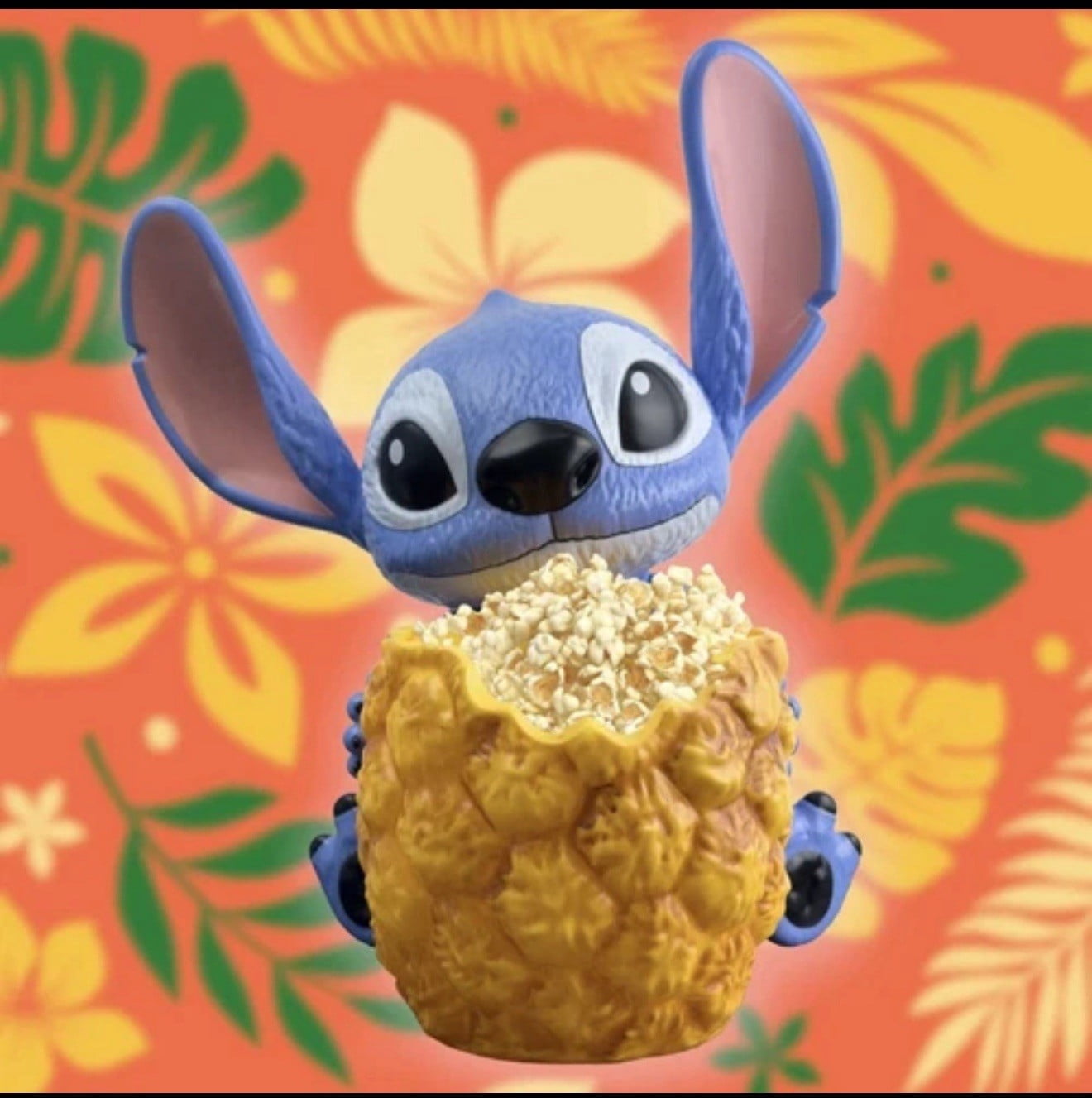 Guvpev Stitch Pineapple Popcorn Bucket 2025 Movie Collectible - Large ...