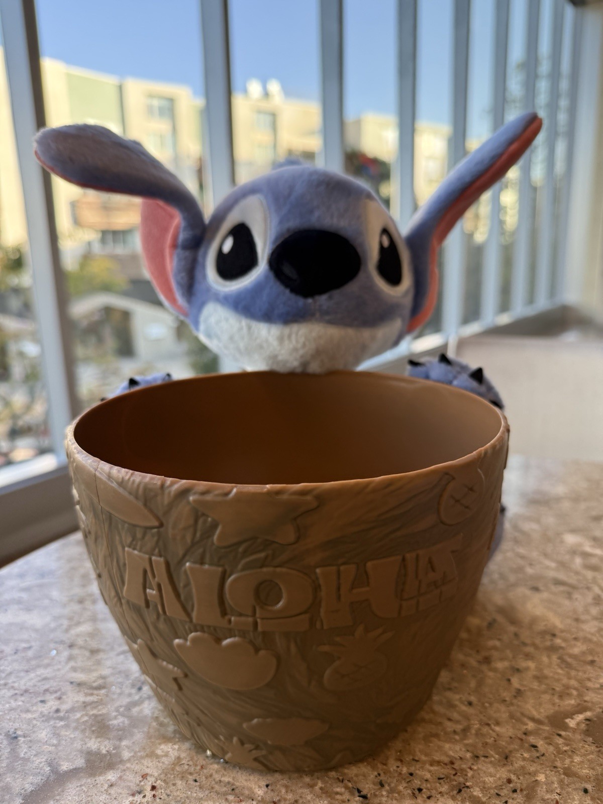 Guvpev Stitch Plush Popcorn Bucket - Stitch Movie 2025 Limited Edition ...