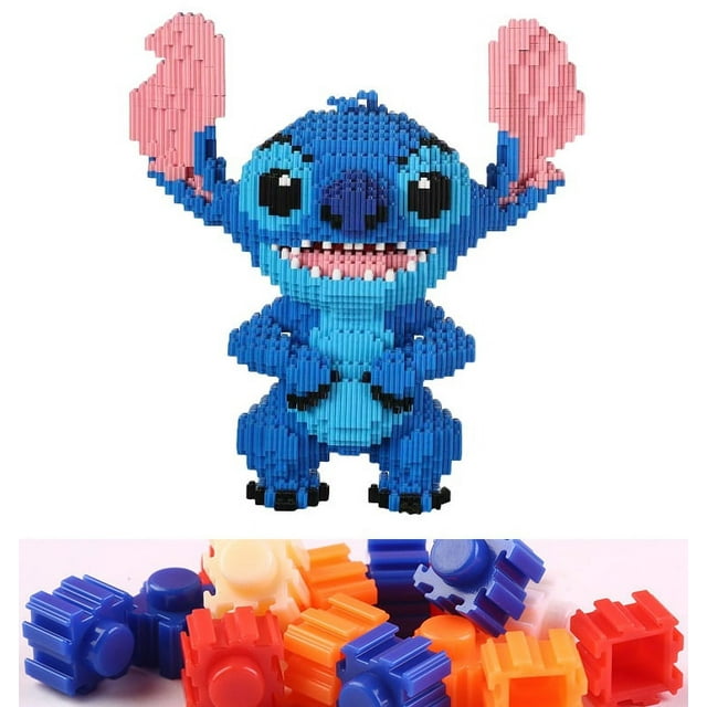 Guvpev Stitch Stuff Cute Building Blocks 5600 Pieces Set, Mini Building ...