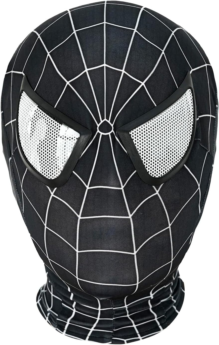 Guvpev Superhero Mask - 𝐒𝐩𝐢𝐝𝐞𝐫-Man Mask Roleplay Toys and Costume Dress ...