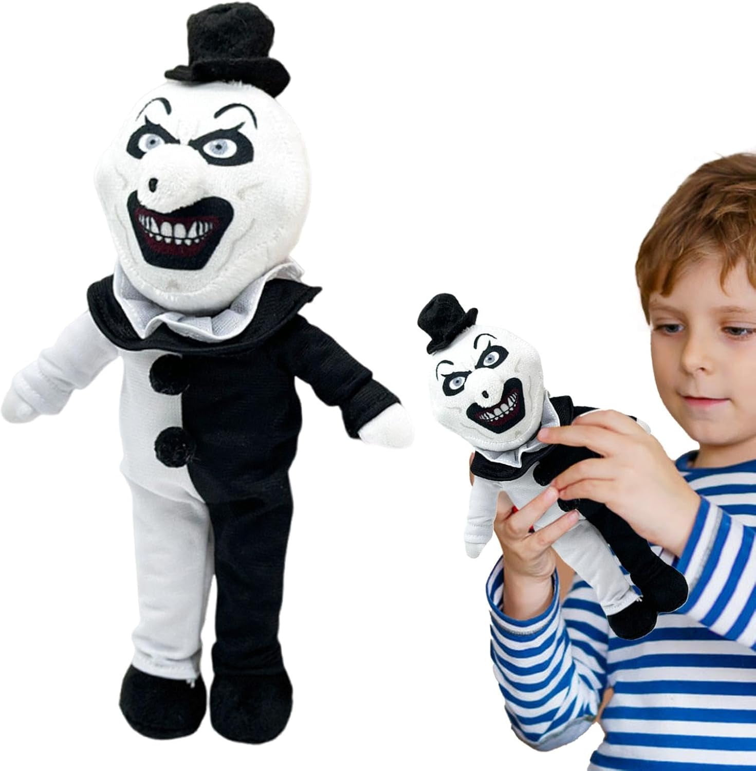 Guvpev Terrifier 3 Plush Collection, 10.5'" Art The Clown Plushies Doll ...