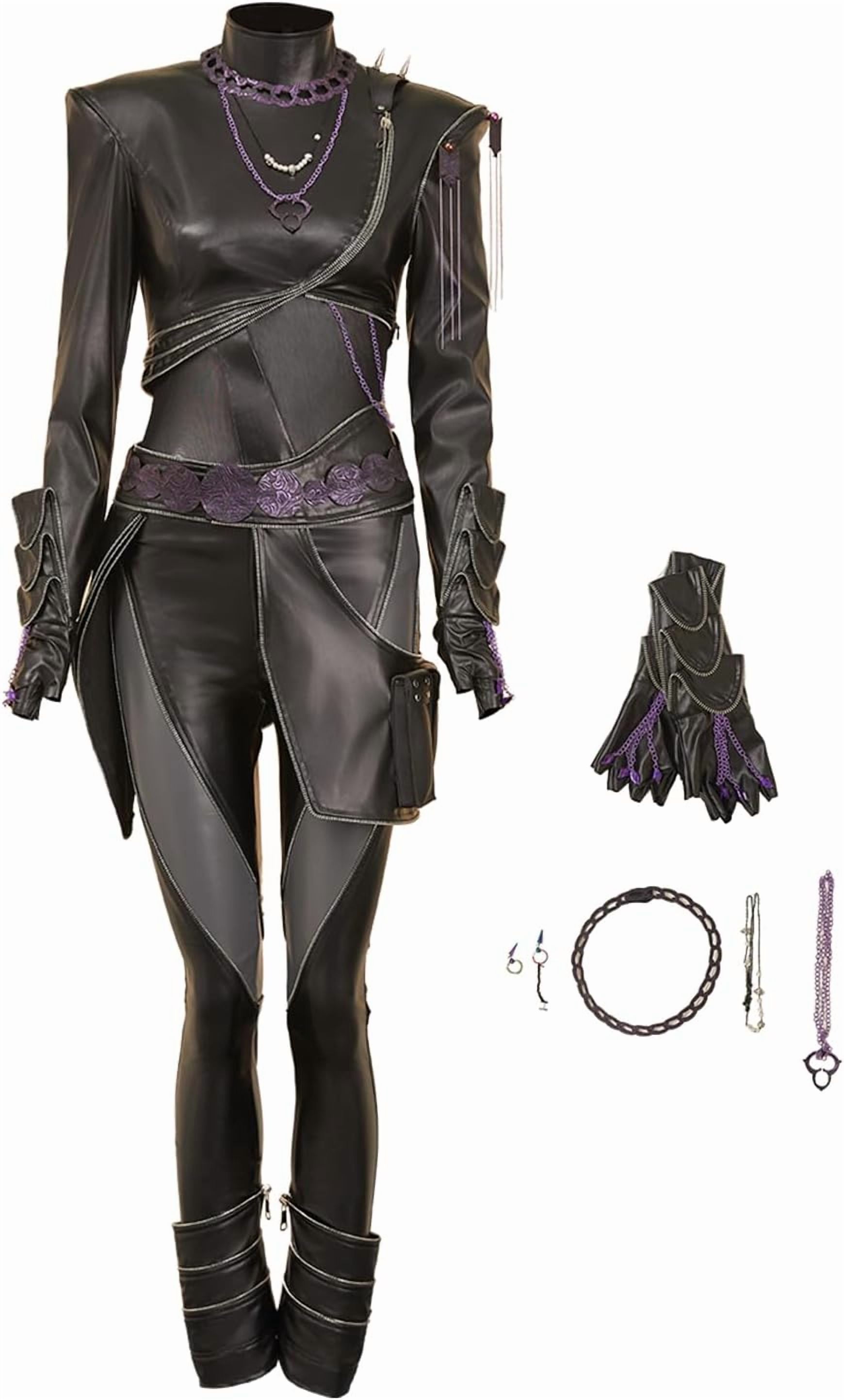 Guvpev Women KPop Demon Hunters Costume Huntrix Rumi Cosplay Costume ...