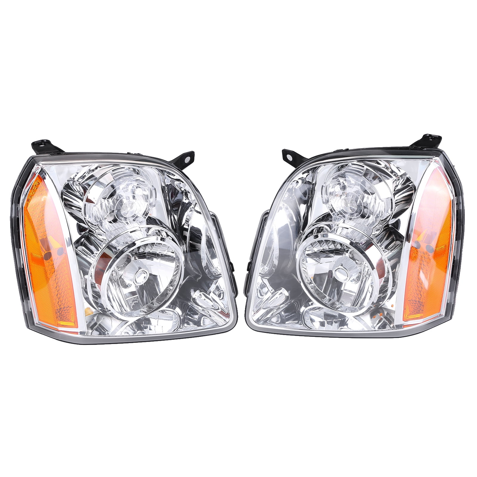 Guwzn 1 Pair of Headlights Assembly Headlights Left & Right Side ...
