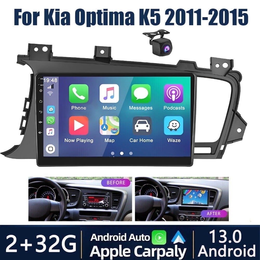 Guwzn Car Stereo Radio for Kia Optima K5 2011-2015 9" Touchscreen 2+32G ...