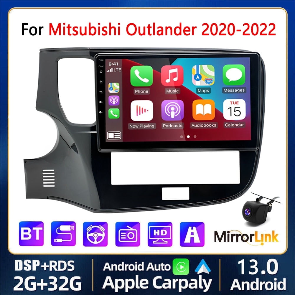 Guwzn Car Stereo Radio for Mitsubishi Outlander 2020-2022 10 ...