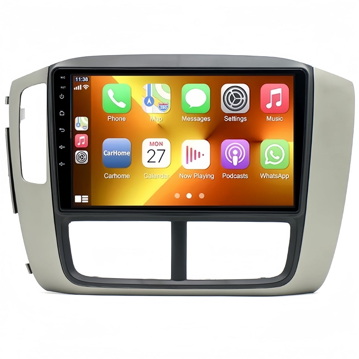 Guwzn Car Stereo Radio for Honda Pilot 2006-2008 9" Touchscreen 2+32G ...