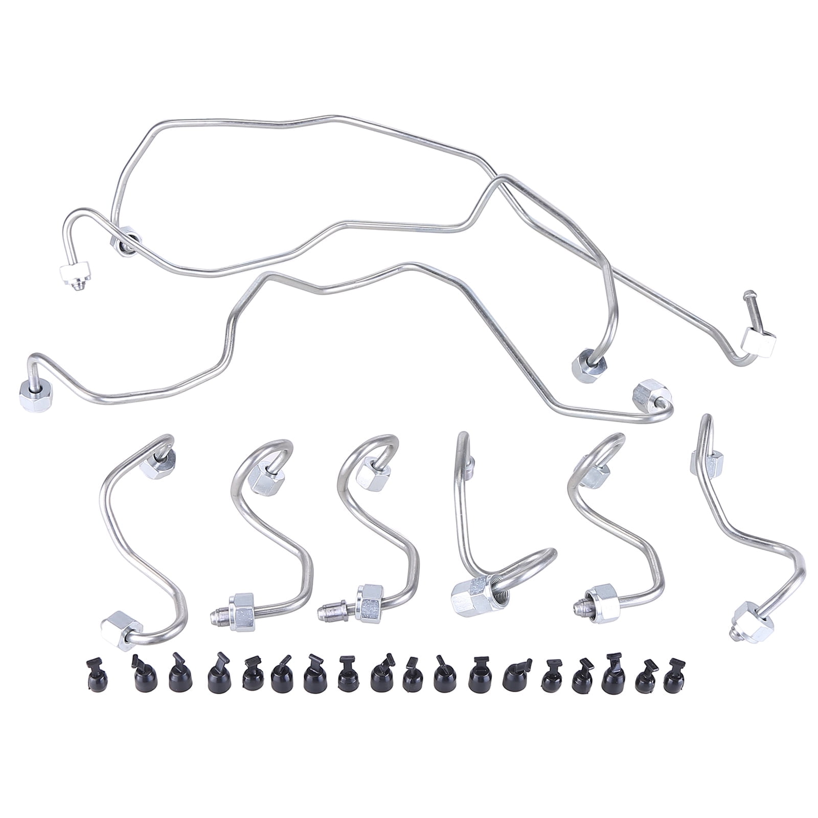 Guwzn Complete 8 Fuel Injection Lines for F150 F250 F350 F-Series 6.9L ...