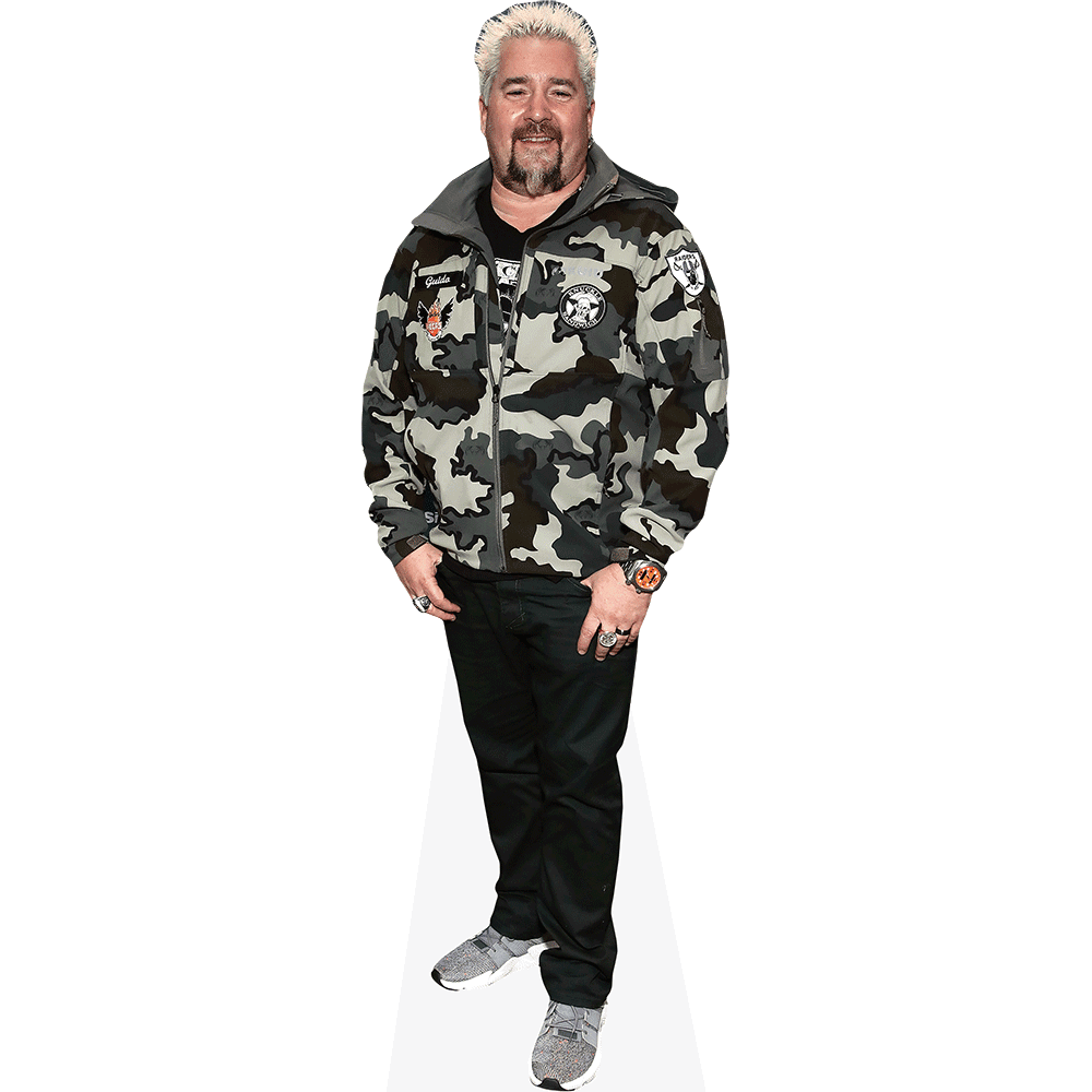 Guy Fieri (Casual) Mini Cardboard Cutout Standee - Walmart.com