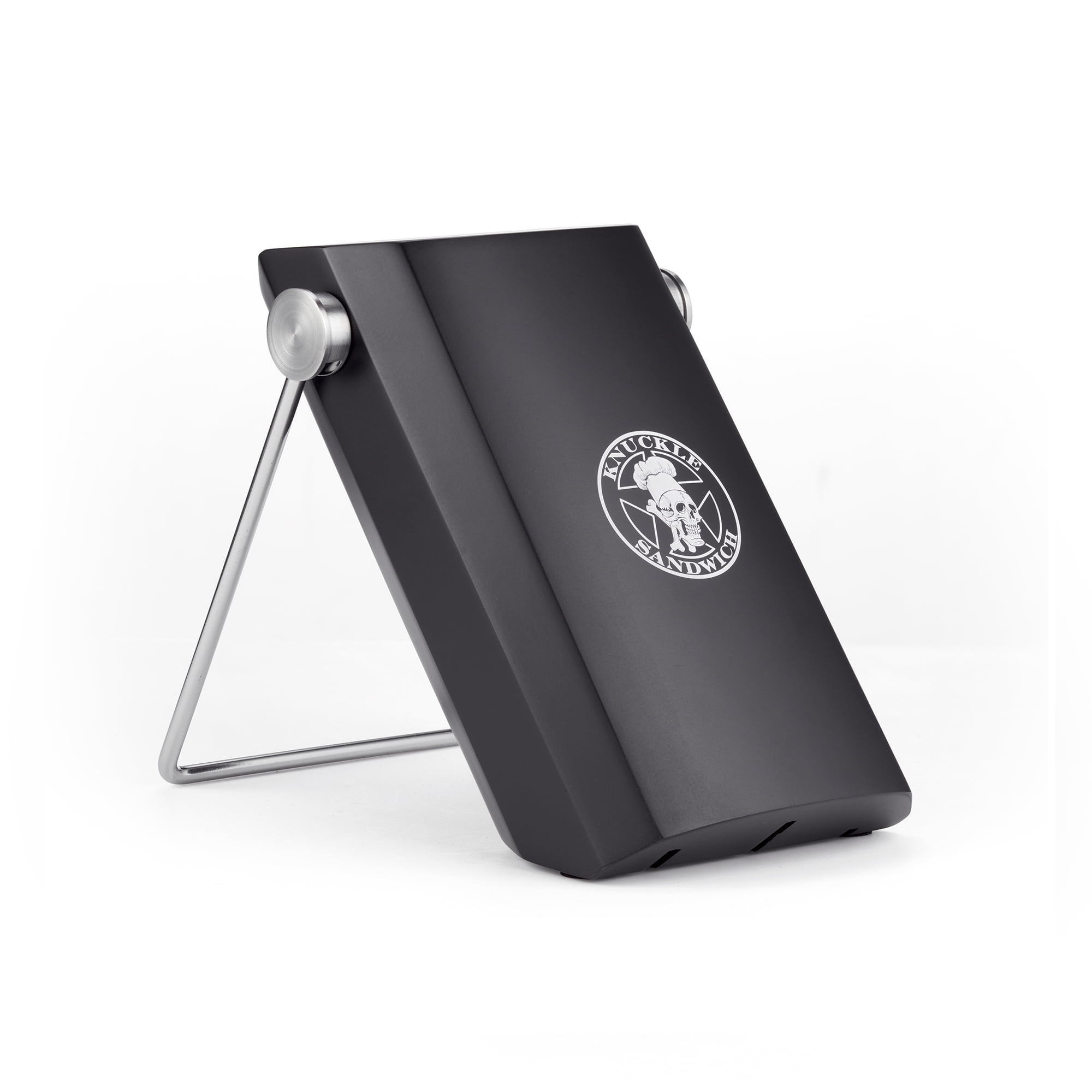 Guy Fieri Knuckle Sandwich Custom 3 Slot Wooden Knife Block, Black ...