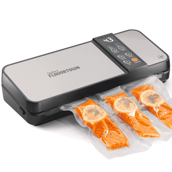Guy Fieri's Flavortown Compact Vacuum Sealer with Built-In Roll Storage ...