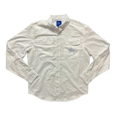Guy Harvey Men's Long Sleeve Performance Fishing Shirt Large Cascade ...