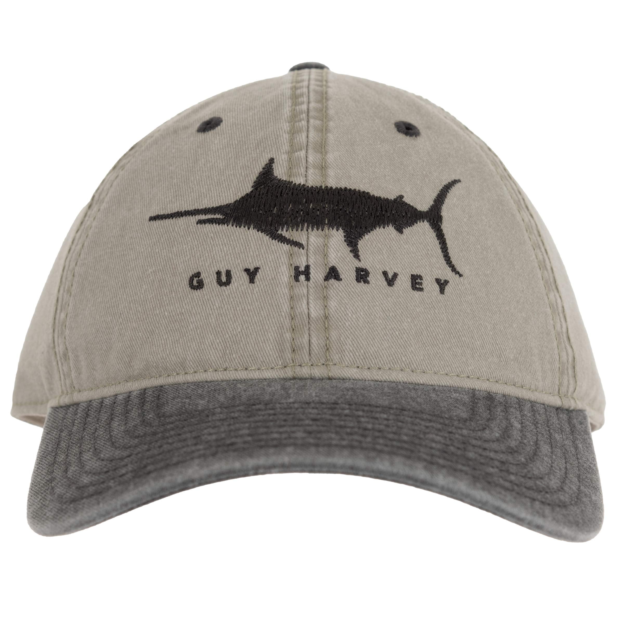 Guy Harvey Mens Sketchy Embroidered Graphic Relaxed Hat - Walmart.com