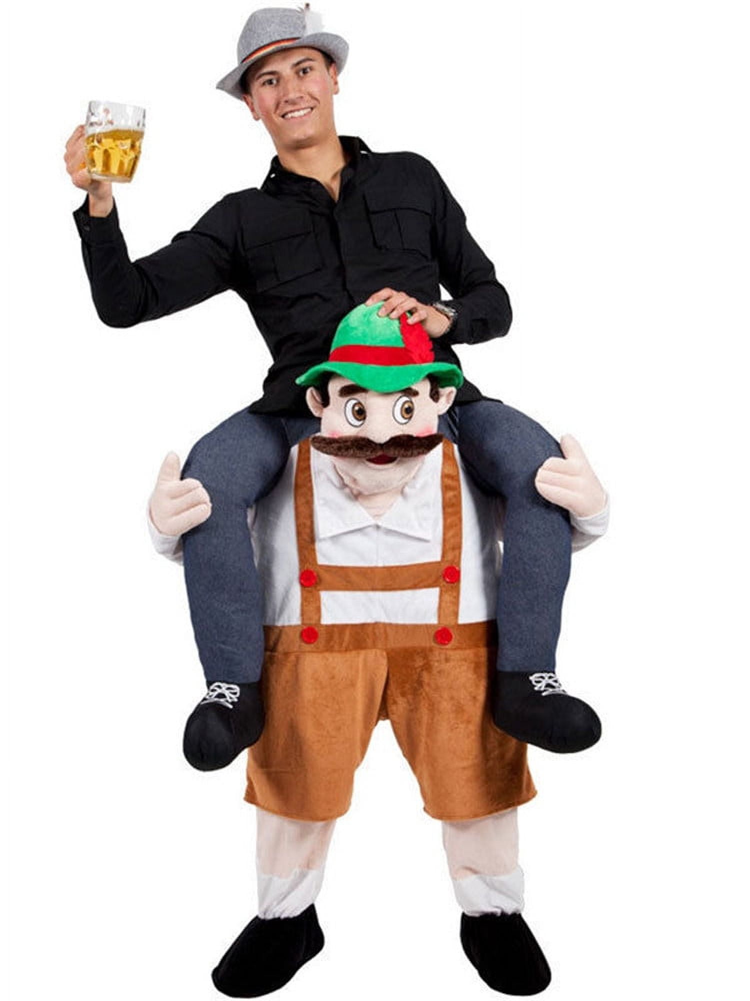 Guy Ride On Beer Oktoberfest Costume Ride on Costume Adult Men Women ...
