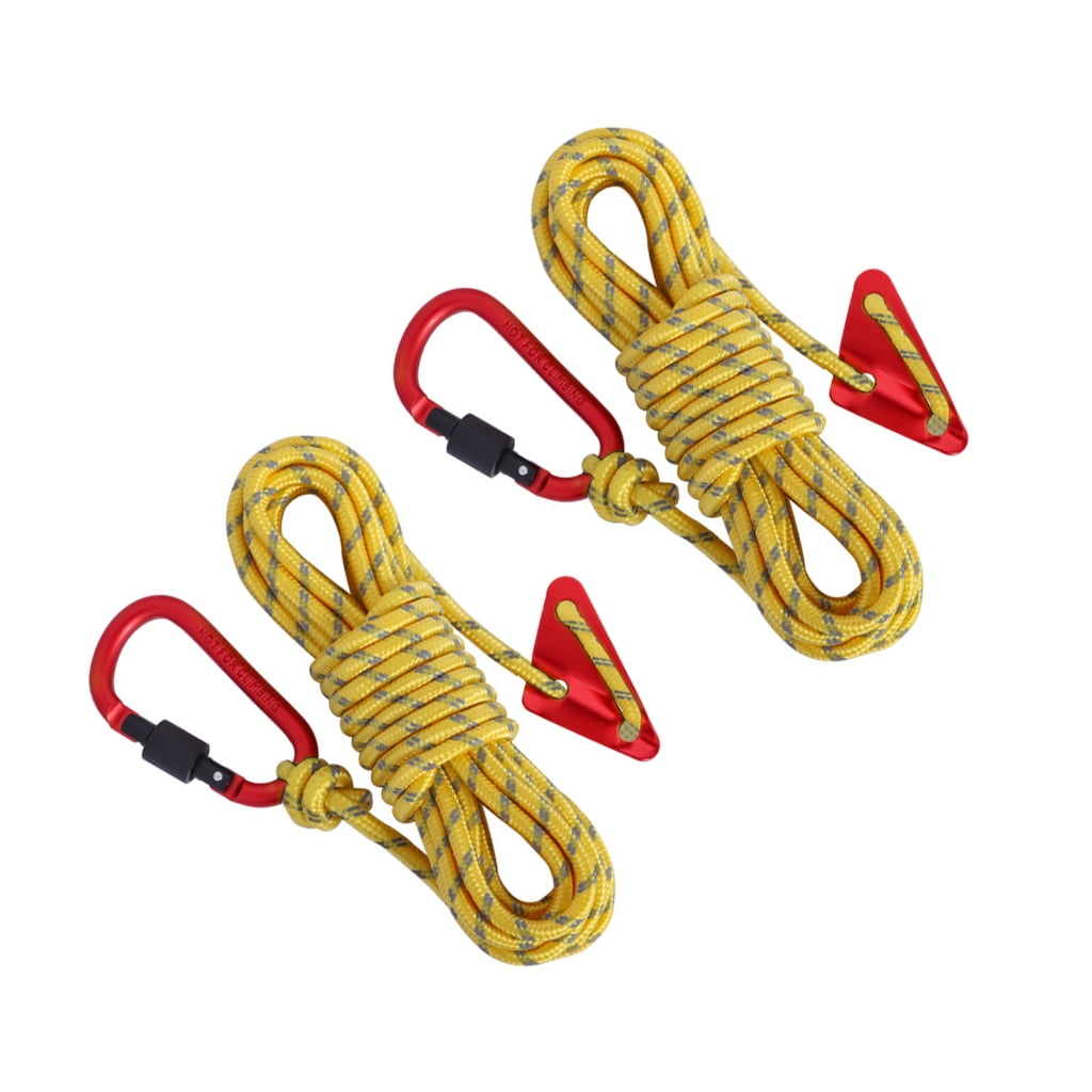 Guy Rope, 5mm Tent Guy Line 16ft Reflective Cord Guy Line Tent Guide ...