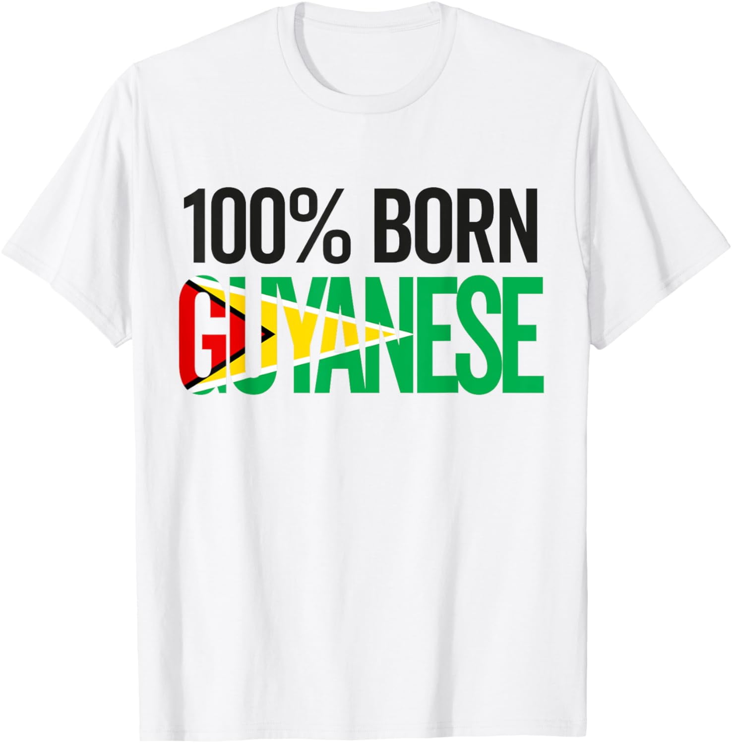 Guyana Flag Guyanese Pride For Men Women Heritage Root Love T-Shirt ...