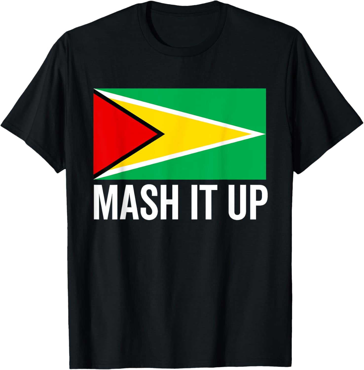 Guyana Flag Guyanese Pride For Men Women Heritage Roots Love T-Shirt100 ...