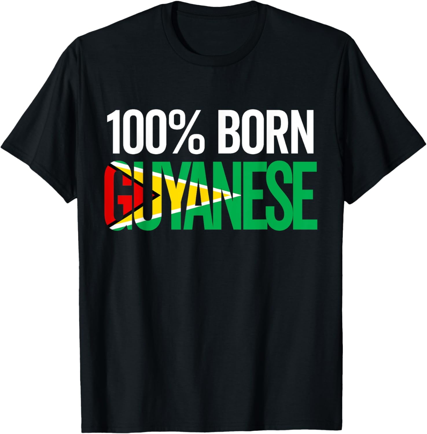 Guyana Flag Guyanese Pride For Men Women Heritage Roots Love T-Shirt ...