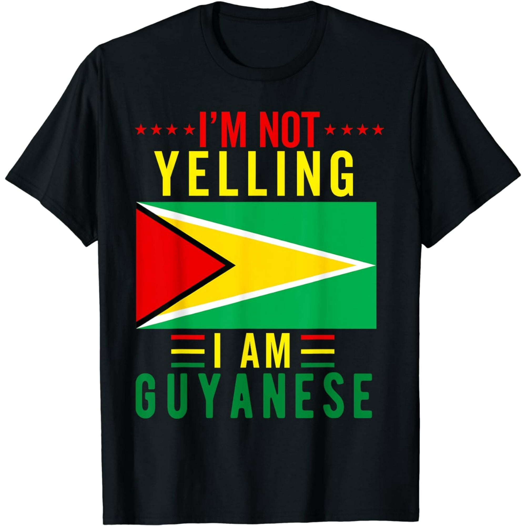 Guyana Flag Guyanese Pride For Men Women Heritage Roots Love T-Shirt ...