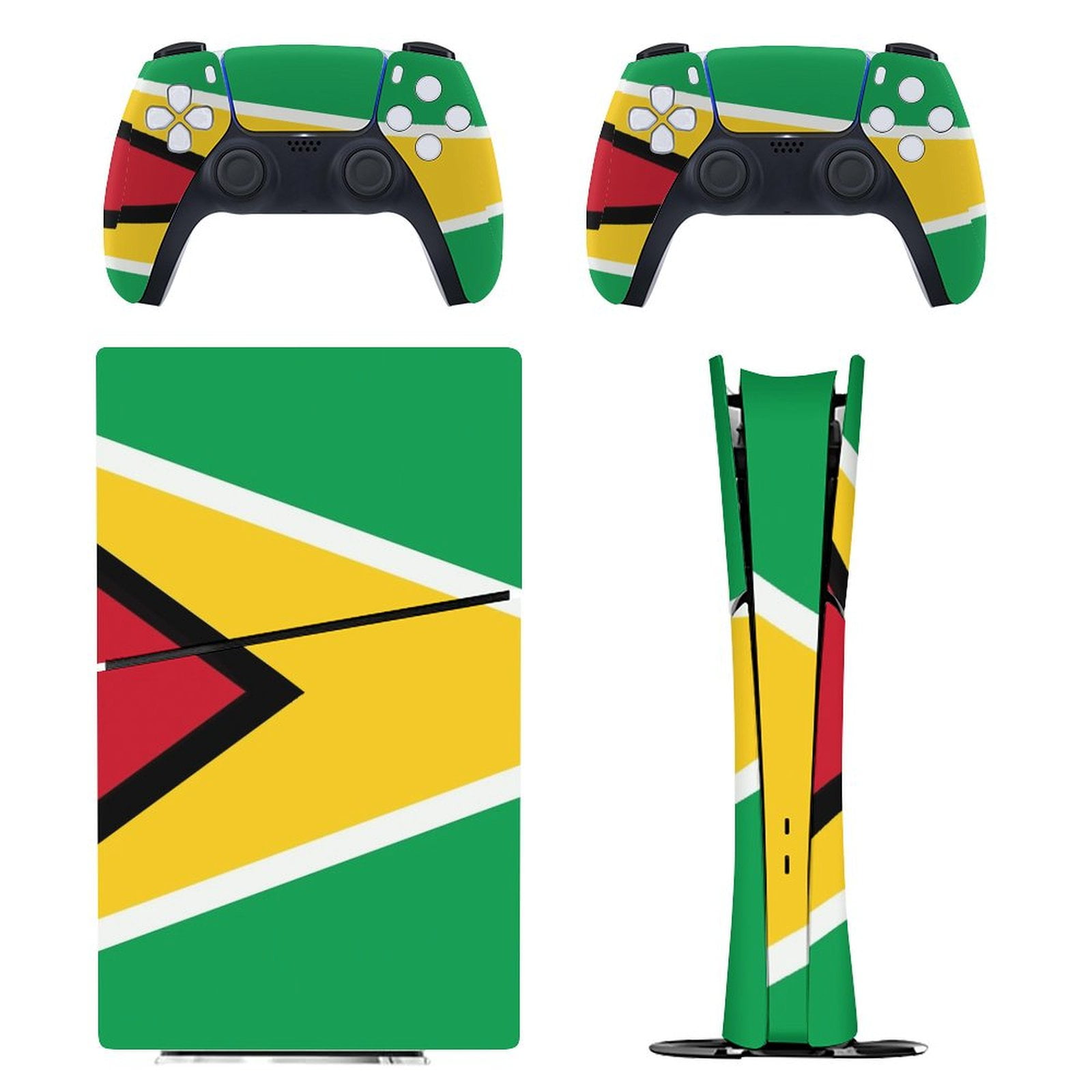 Guyana Flag PS5/PS5 Pro/PS5 Slim Digital Disc Skin Sticker For Console ...