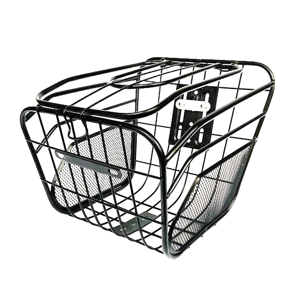 Guyelim Bike Basket Electric Basket Flip-over Front Hanging Storage ...