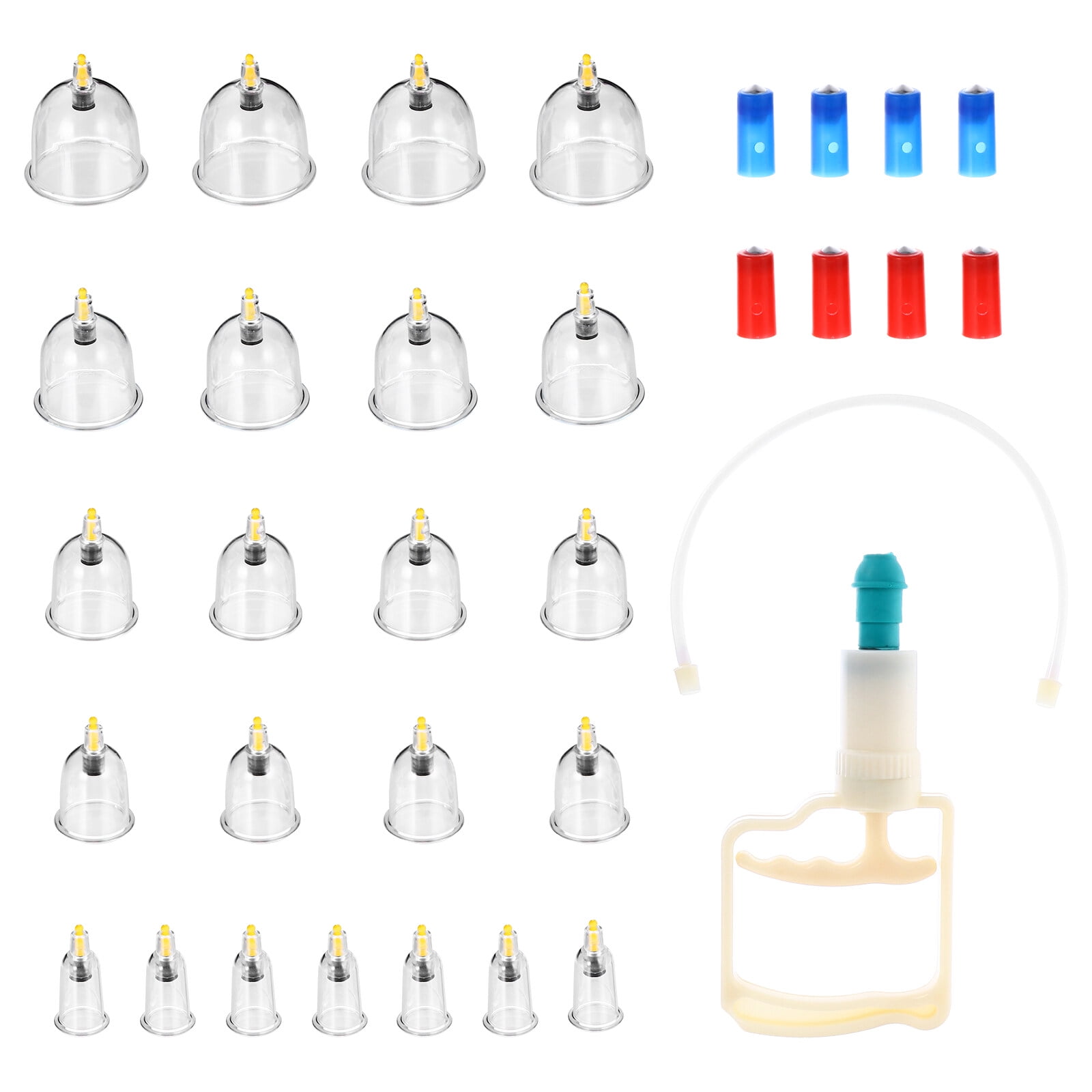 Guyelim Cupping 24Pcs Vacuum Cupping Set Professional Biomagnetic ...