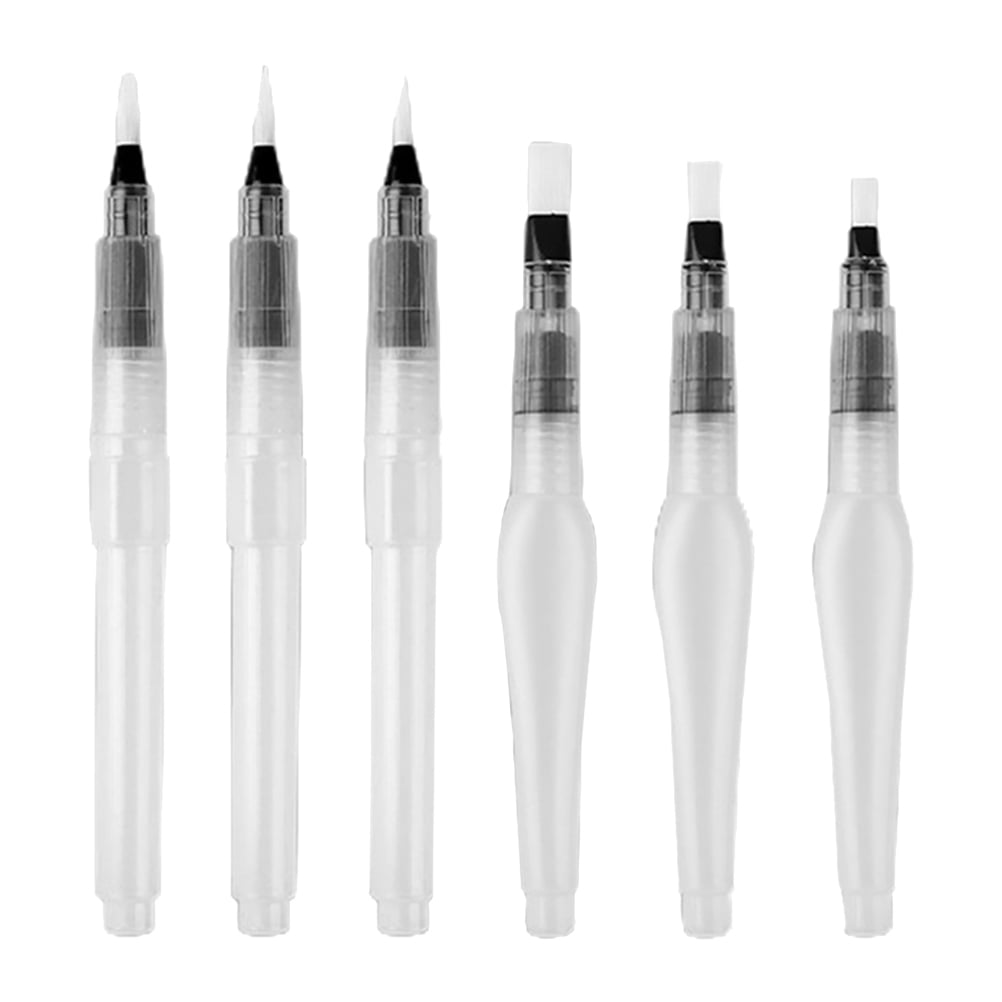 Guyelim Painting Pens 6Pcs Water Brush Pens Watercolor Paint Pens ...