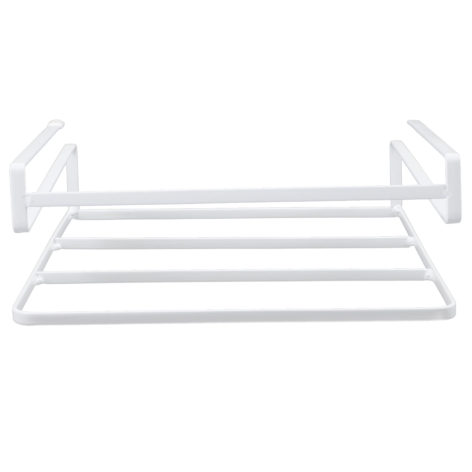 Guyelim Under Desk Shelf Under Desk Laptop Organizer Iron Laptop Holder ...