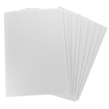 BESTONZON 10Pcs Large Foam Boards for DIY Projects, Print, Bulk Sheet ...